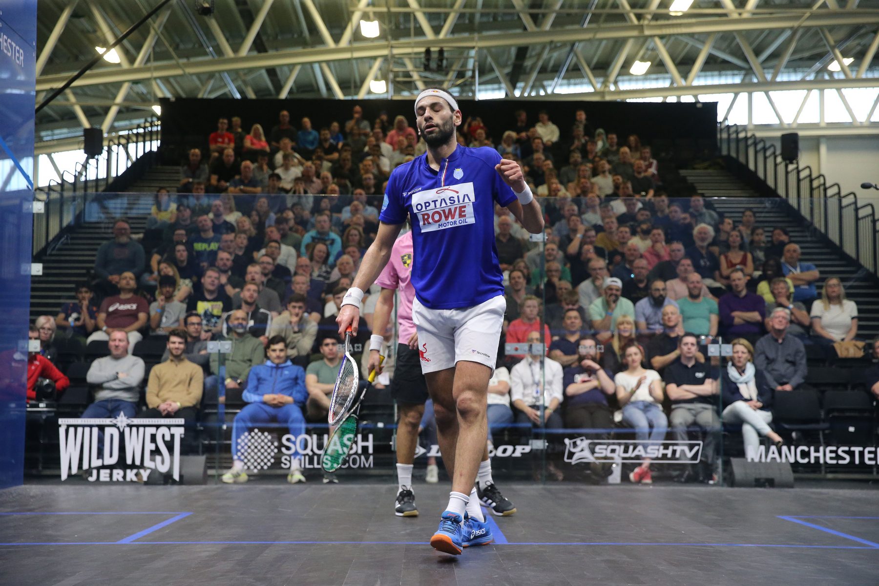 Perry Produces Comeback as Finalists Confirmed – Manchester Open Squash