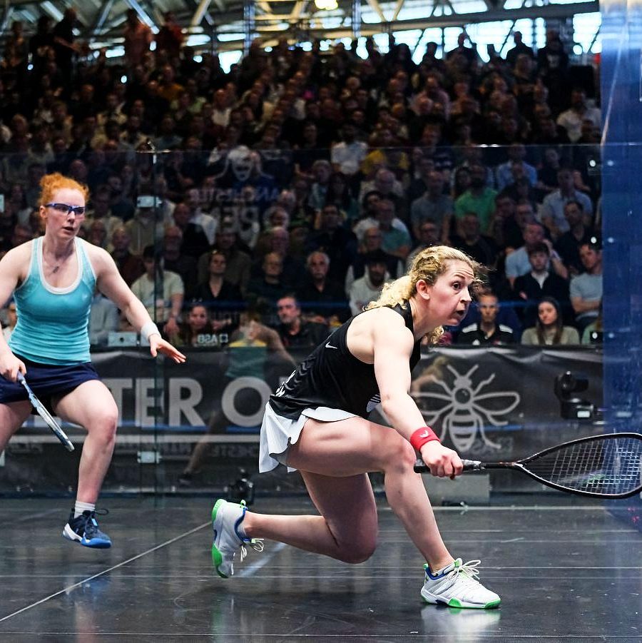 FINALS : It’s Salma and Leo in five !! – Manchester Open Squash